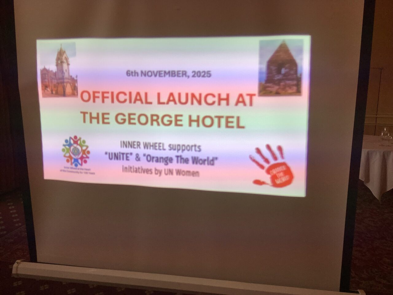 D19 - Orange the World - Penrith begin - Inner Wheel